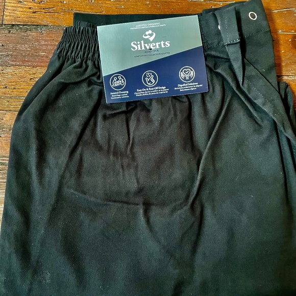 Silverts | Pants | Silverts Mens Adaptive Open Back Wheelchair Pants ...